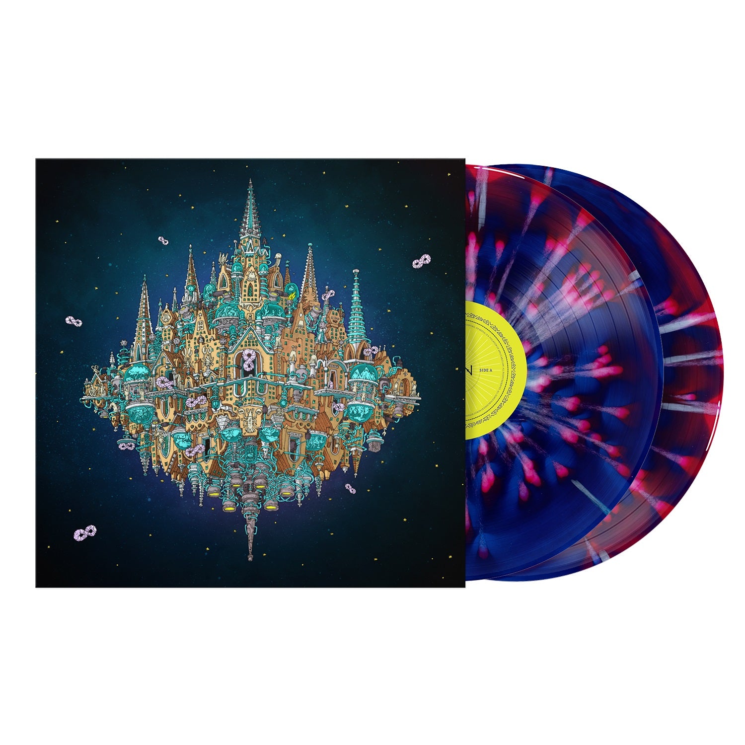 Dance Gavin Dance - Pantheon [Indie Exclusive Cobalt/Ruby Smush/White ...