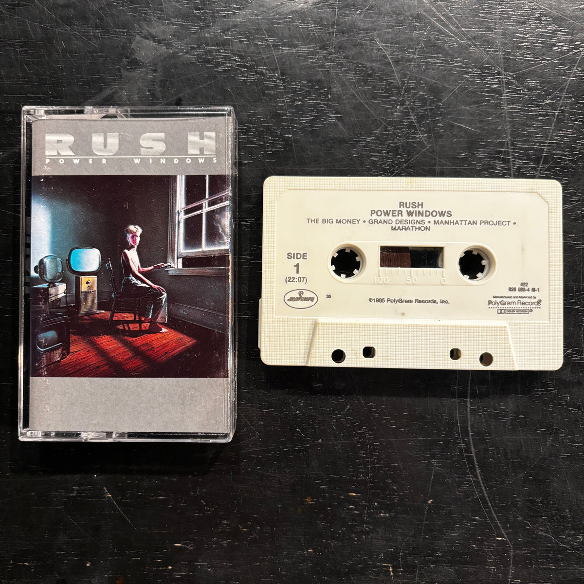 RUSH - POWER WINDOWS (1985 TAPE) – Luna Record Shop
