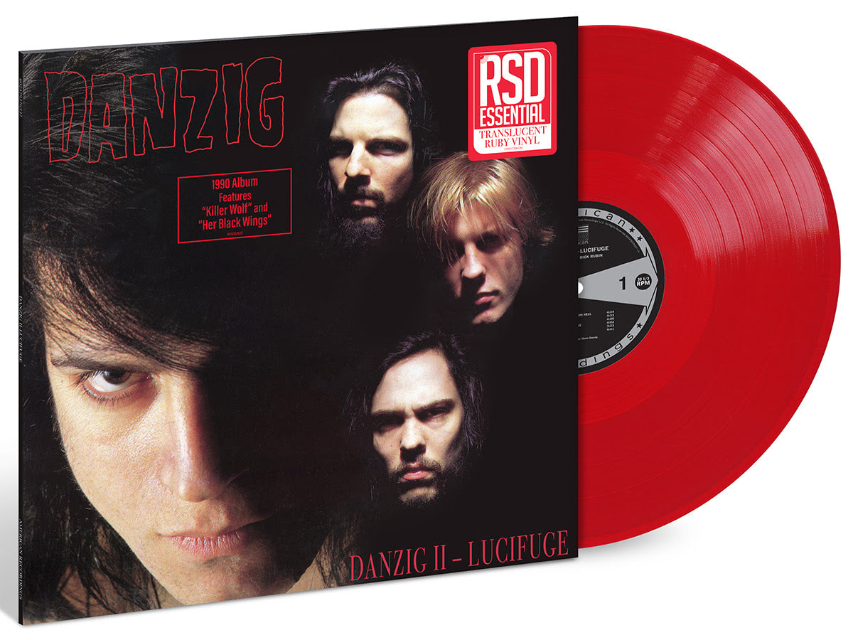 DANZIG - DANZIG II - LUCIFUGE [RSD Essentials Ruby Red Vinyl LP](PREOR ...